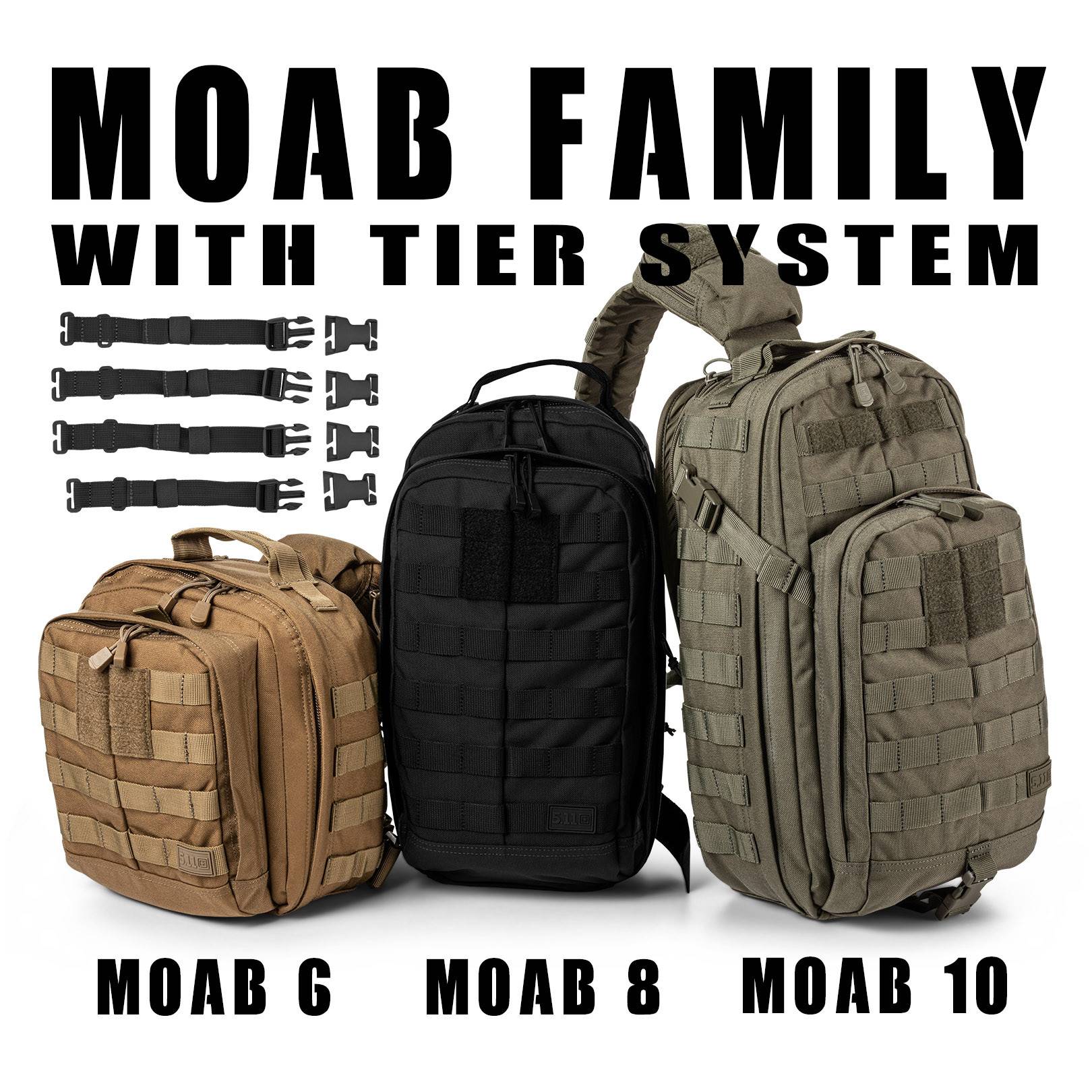 預購｜5.11 【MOAB 10 多用途防身用單肩背包 18L】#56964